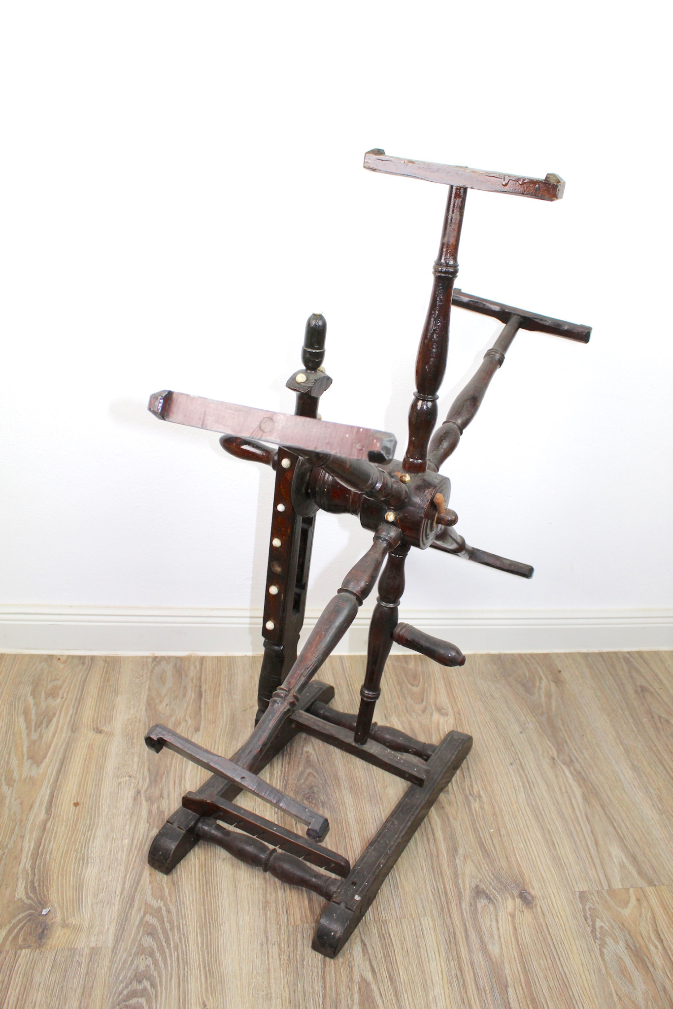 Antikes Spinnrad aus Holz | Vintage | Mon Ami(e) Vintage
